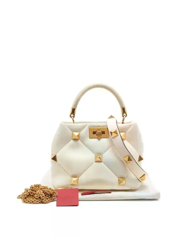 Valentino Garavani Small Roman Stud Tote Bag