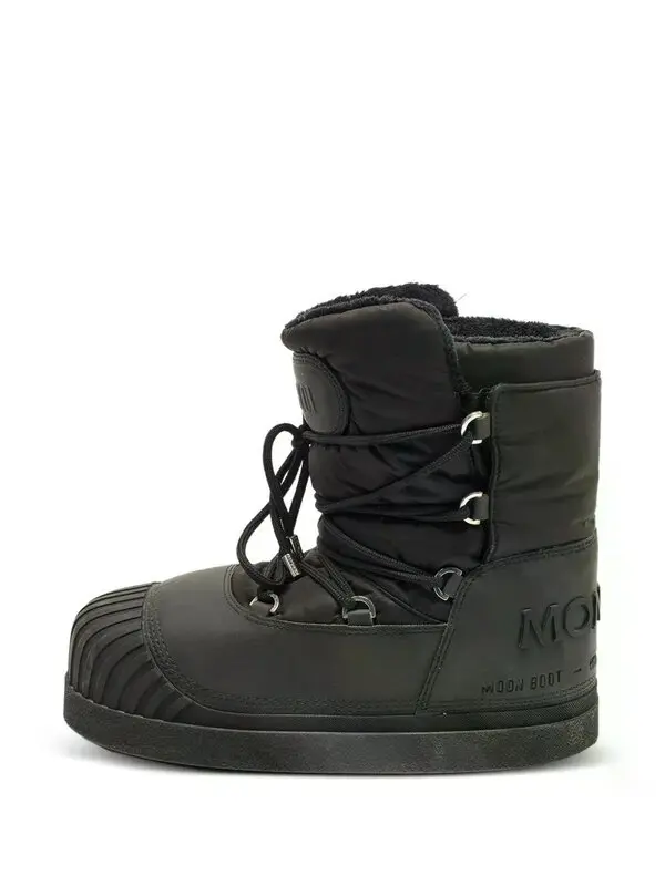 Moncler X Moon Boot Uranus Shell Boots - Black