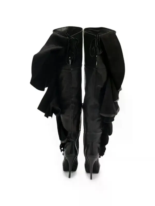 ROGER VIVIER Viv Choc Ruffled Boots