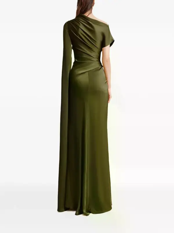 GEMY MAALOUF Asymmetrical Draped Dress