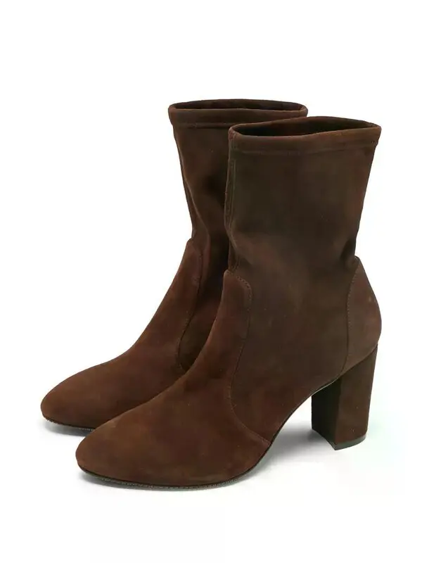 STUART WEITZMAN Suede Ankle Boots