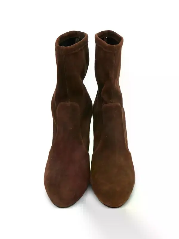 STUART WEITZMAN Suede Ankle Boots