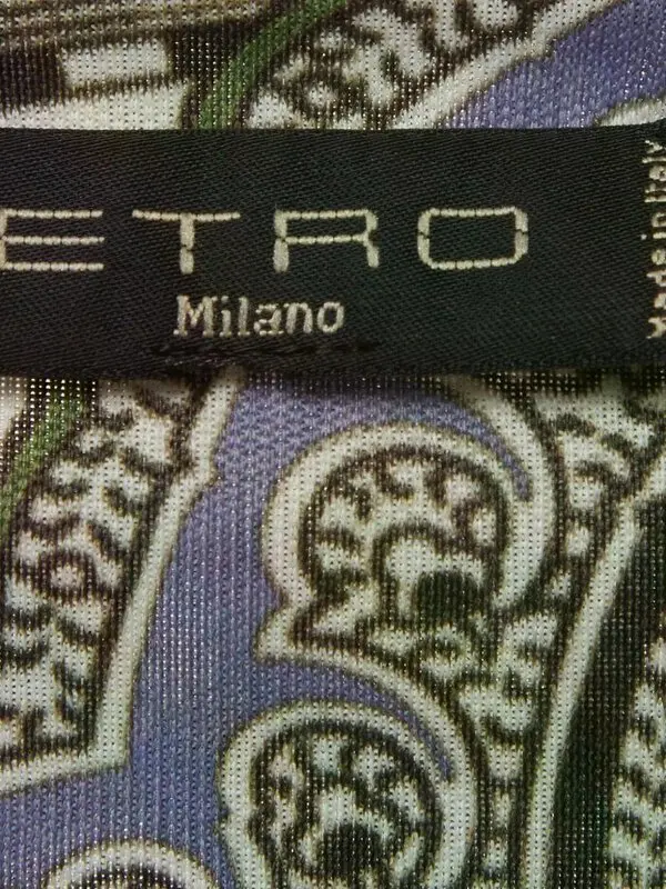 Etro Paisley Print Midi Dress