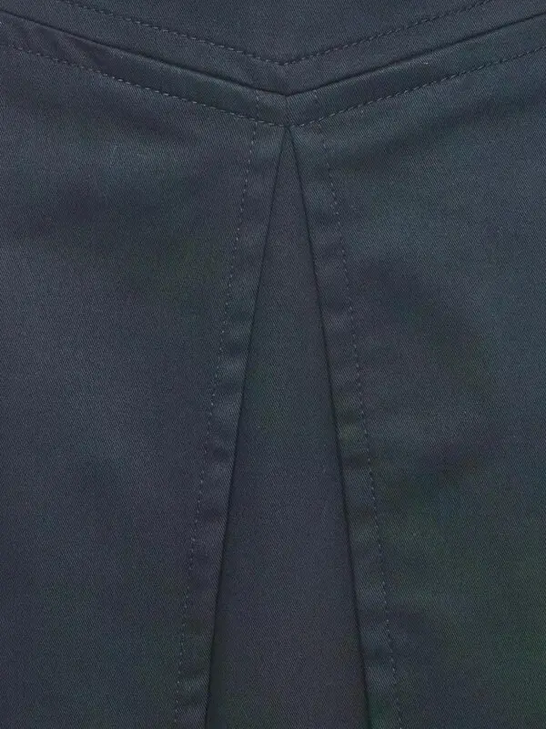 Red Valentino Inverted Pleat Mini Skirt
