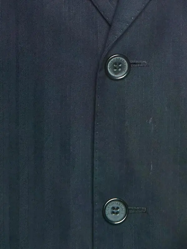 Giorgio Armani Striped Single-breasted Suit