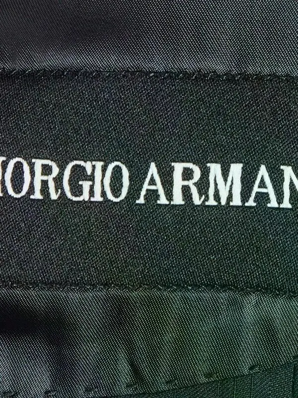 Giorgio Armani Striped Single-breasted Suit