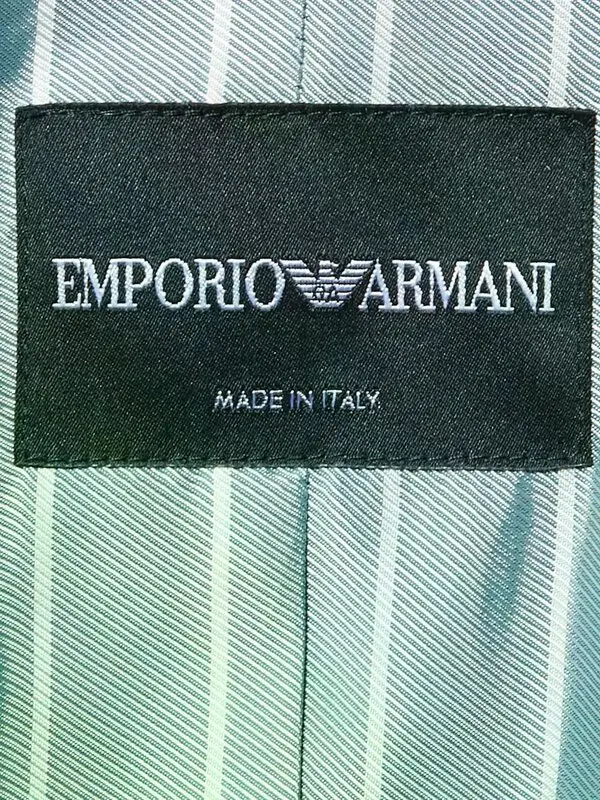 Emporio Armani Geometric-print Blazer