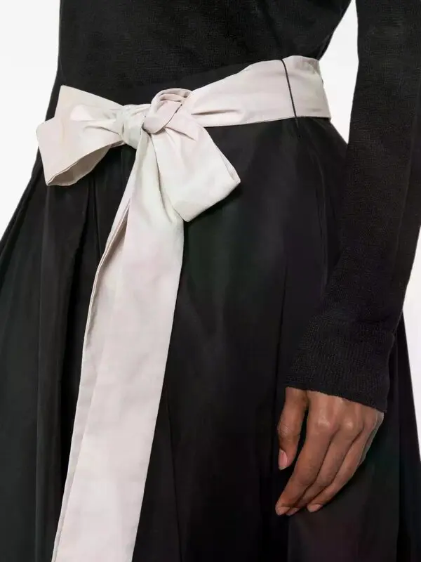 Max Mara Bow Detail A-line Skirt