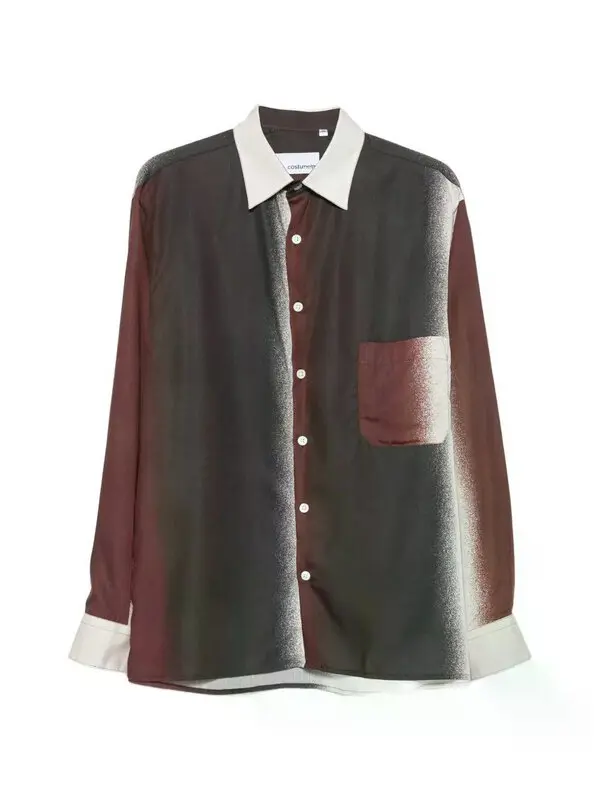 COSTUMEIN Gradient-print Long-sleeve Shirt