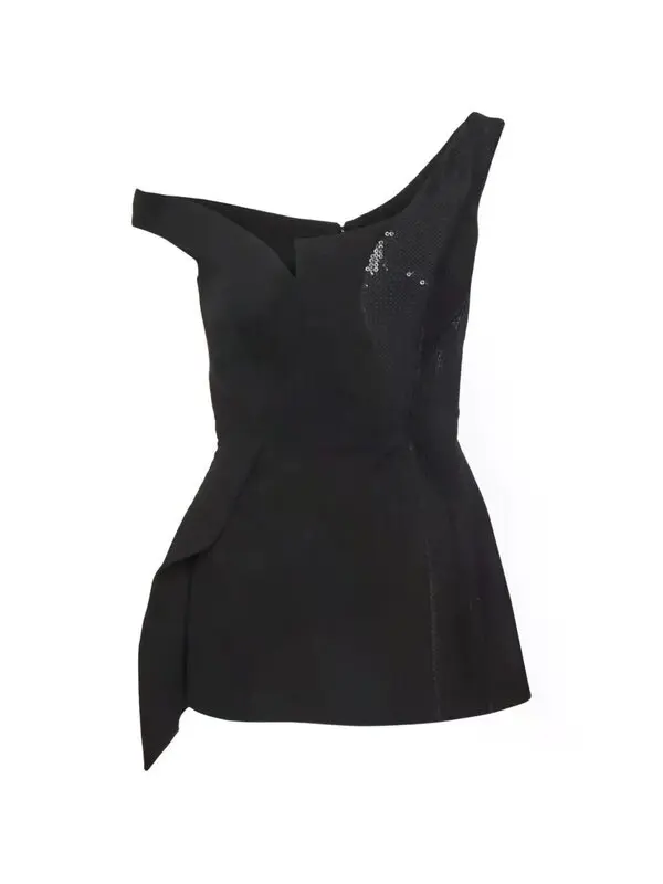 Stella McCartney Asymmetric Peplum Top