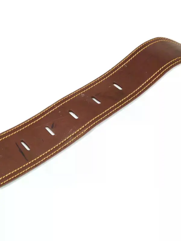 Fendi Raffia-woven Buckle Belt
