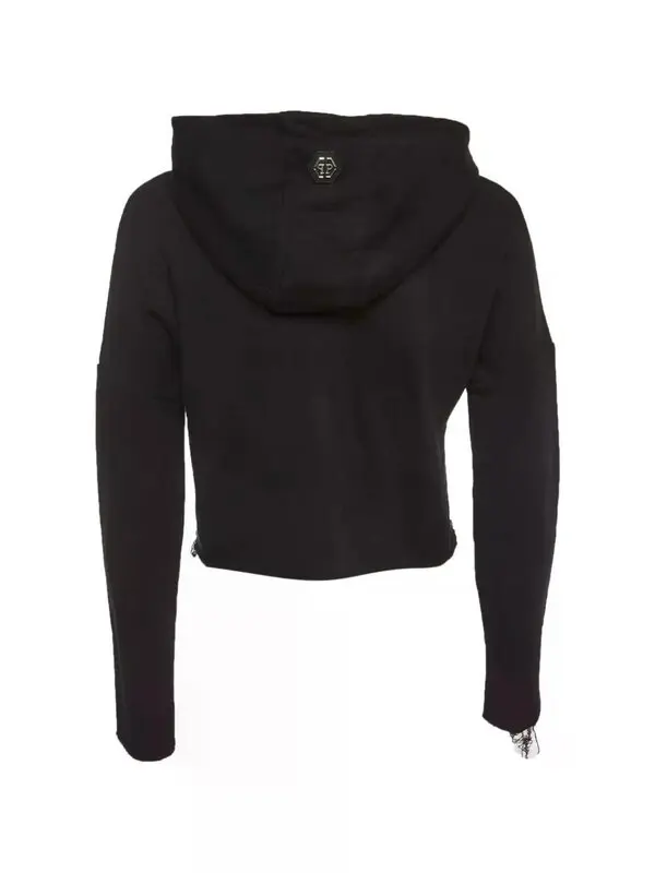 Philipp Plein Logo-print Hoodie - Black