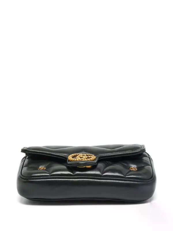 Gucci Mini Gg Marmont Quilted Crossbody Bag