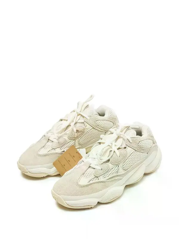 ADIDAS X YEEZY 500 Mesh Suede Sneakers