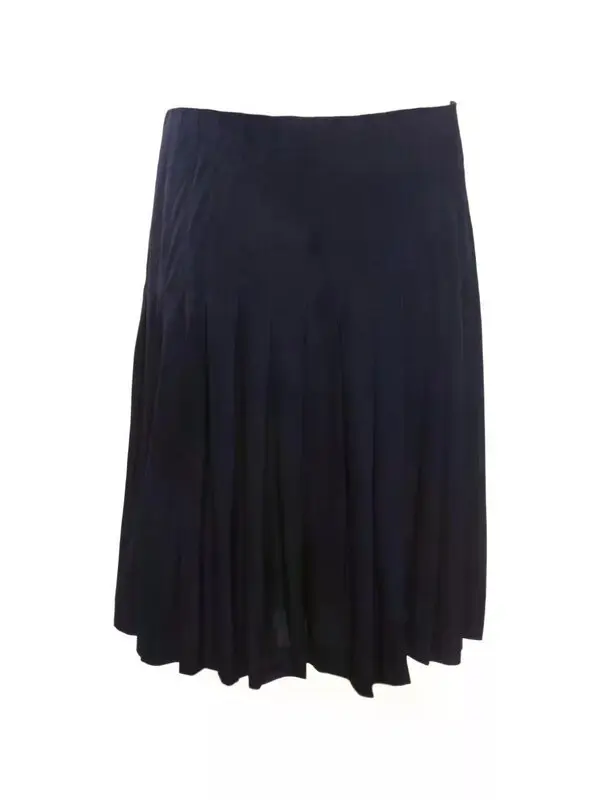 Theory Pleated Midi Skirt
