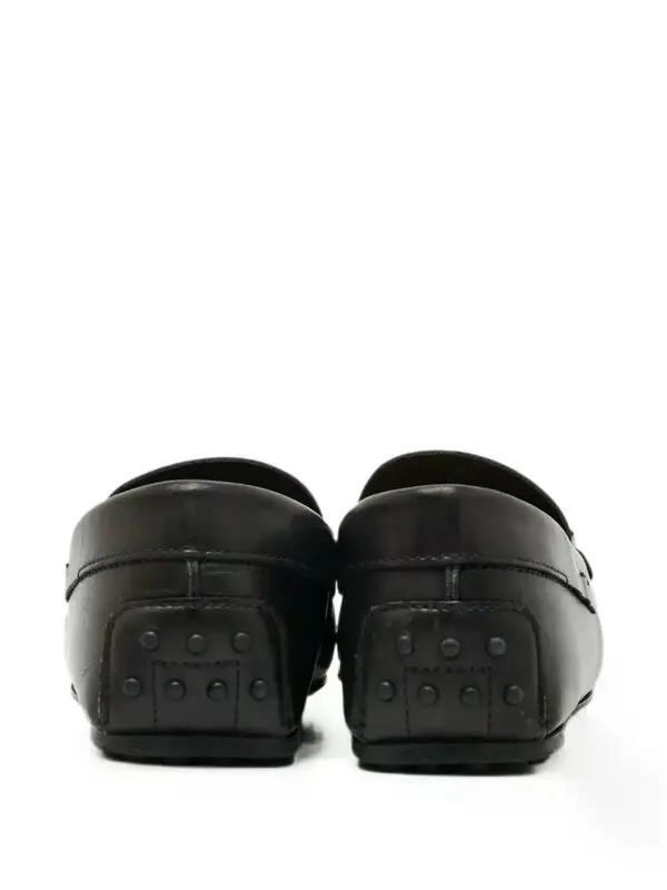 TOD'S Braided Leather Loafers