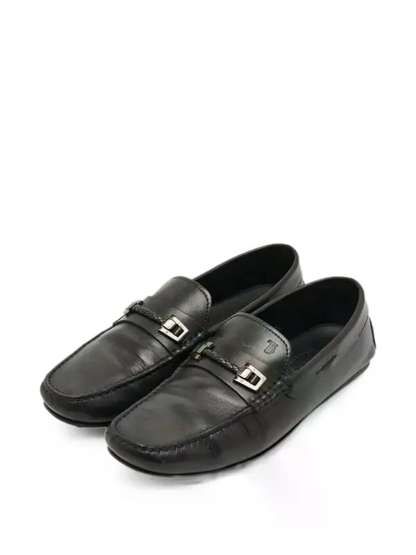 TOD'S Braided Leather Loafers