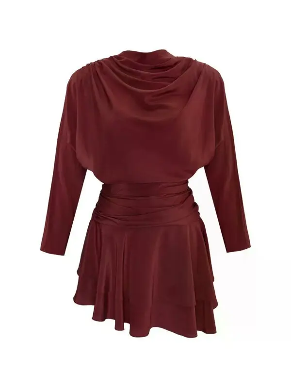OCCLEUS Janis Draped Mini Dress