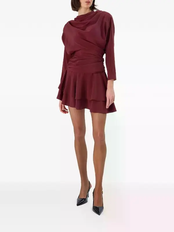 OCCLEUS Janis Draped Mini Dress