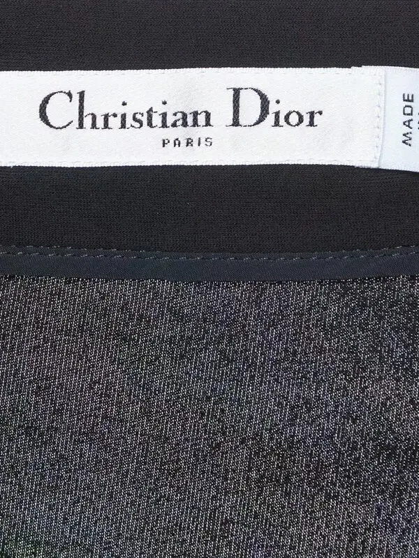 Dior Draped Midi Skirt