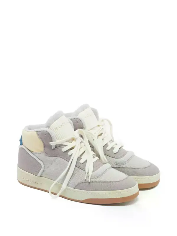 Saint Laurent Sl/80 High-top Sneakers