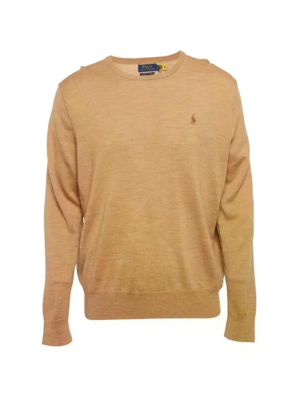 Polo Ralph Lauren Pony-motif Wool Sweater - Neutrals