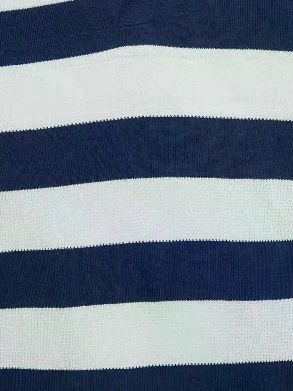 Carolina Herrera Striped-pattern Polo Shirt