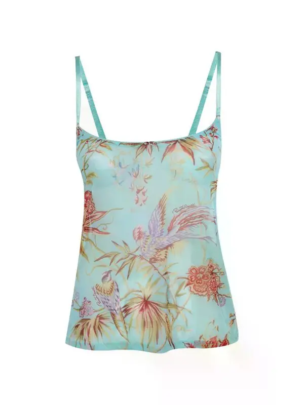 Roberto Cavalli Mesh Camisole