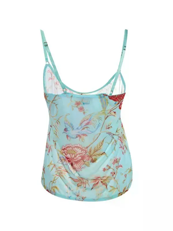 Roberto Cavalli Mesh Camisole