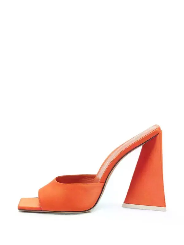Attico Luz Square-toe Mules
