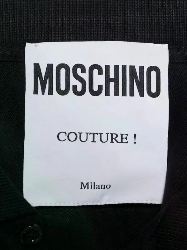 Moschino Logo-patch Polo Shirt