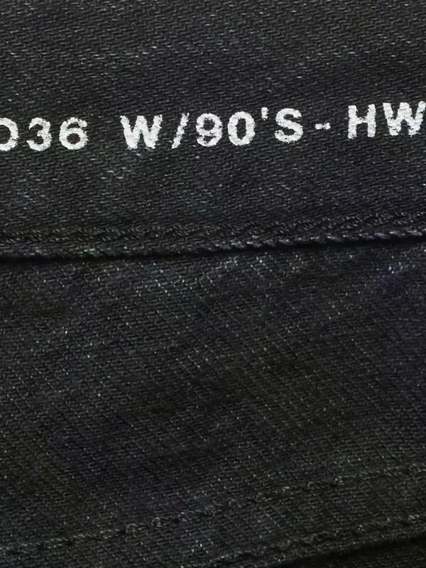 Saint Laurent High-waist Straight Leg Jeans