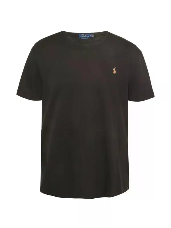 Polo Ralph Lauren Logo-embroidered T-shirt - Black