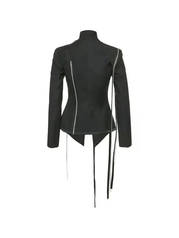 Loewe Crystal-embellished Gabardine Blazer