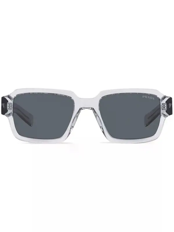 Prada Transparent Square Sunglasses