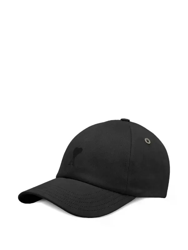 AMI Paris De Coeur Baseball Cap - Black