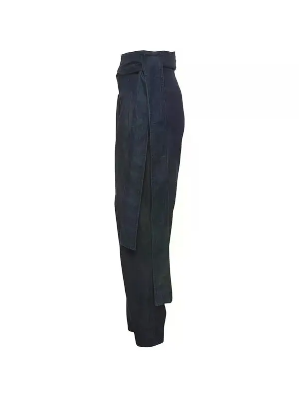 Kenzo Belted Pleated Trousers