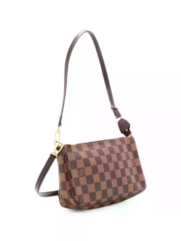 LOUIS VUITTON Pochette Accessoires Nm Damier Clutch Bag - Brown
