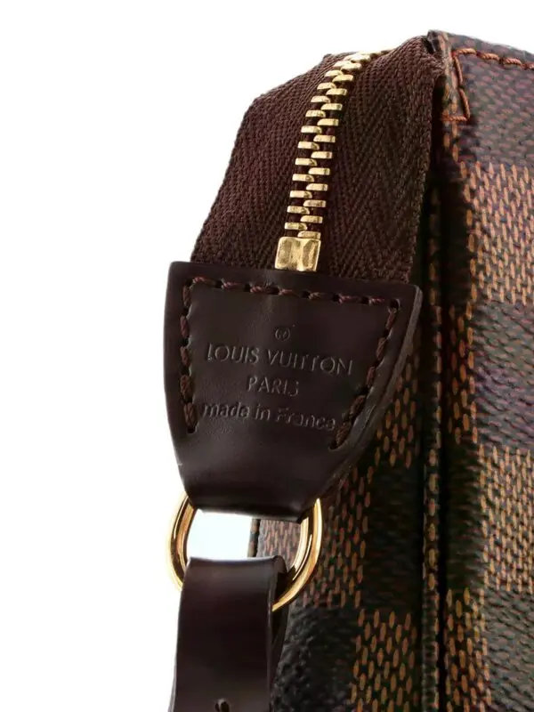 LOUIS VUITTON Pochette Accessoires Nm Damier Clutch Bag - Brown
