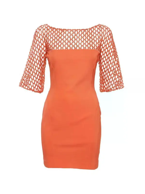 Zuhair Murad Mesh-panel Mini Dress