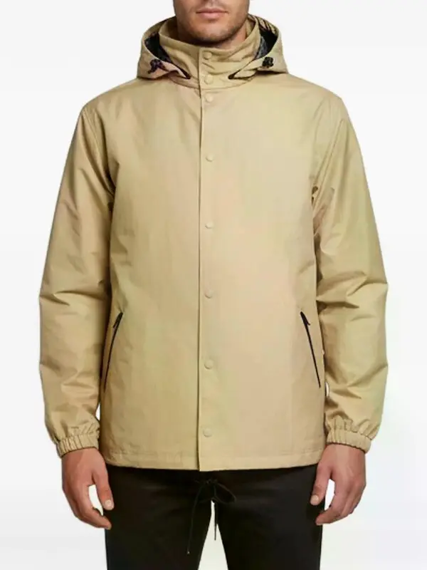 Balenciaga Logo-print Oversized Windbreaker Jacket - Neutrals