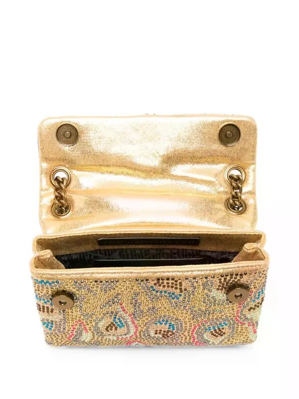 Kurt Geiger Mini Crystal-embellished Crossbody Bag