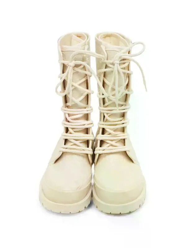 Dior Oblique Combat Boots