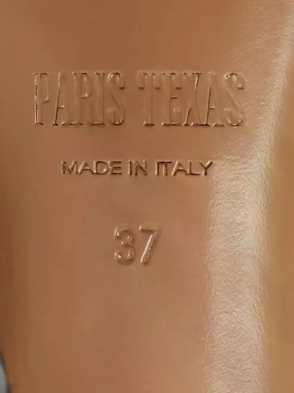 Paris Texas Deia Croc-embossed Over-the-knee Boots