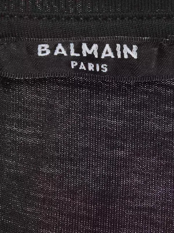 Balmain Logo-print Cotton T-shirt