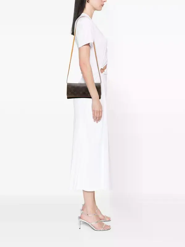 LOUIS VUITTON Monogram Pochette Twin Gm - Brown