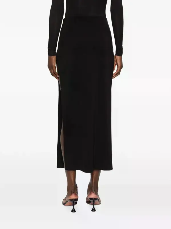 Wardrobe.NYC Side-slit Midi Skirt