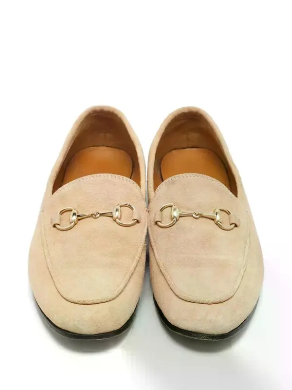Gucci Jordaan Horsebit Loafers - Neutrals
