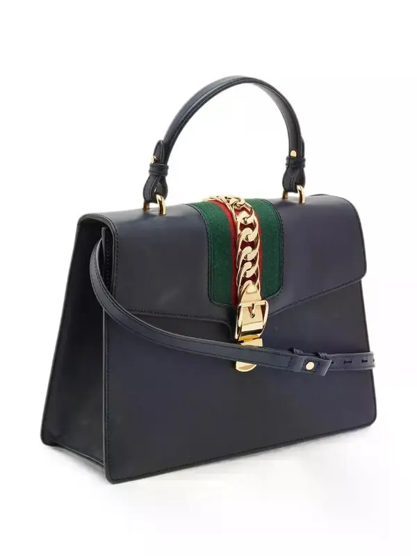 Gucci Sylvie Web Stripe Handbag