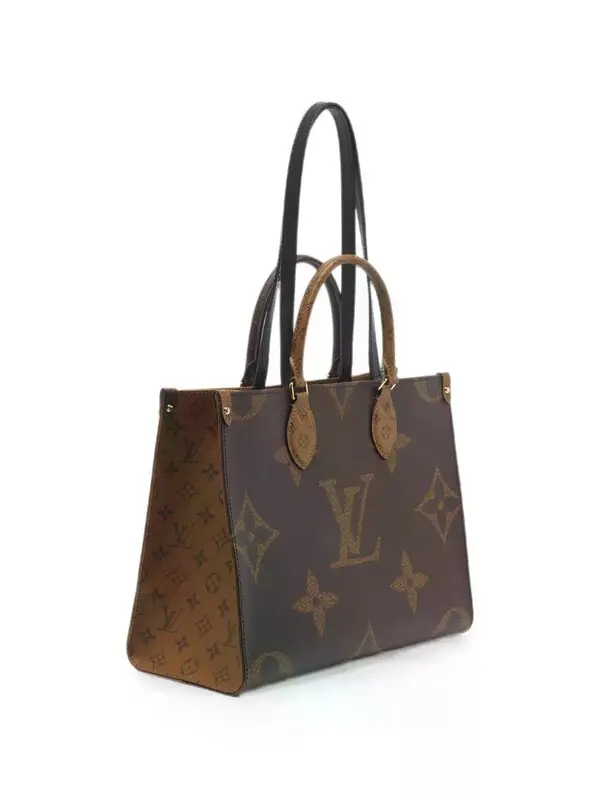 LOUIS VUITTON Monogram Giant Reverse Canvas Tote Bag